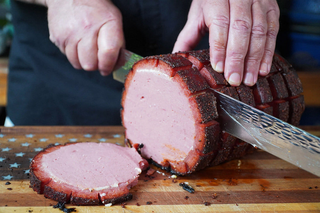 Smoked Whole Bologna Roll – East Oak