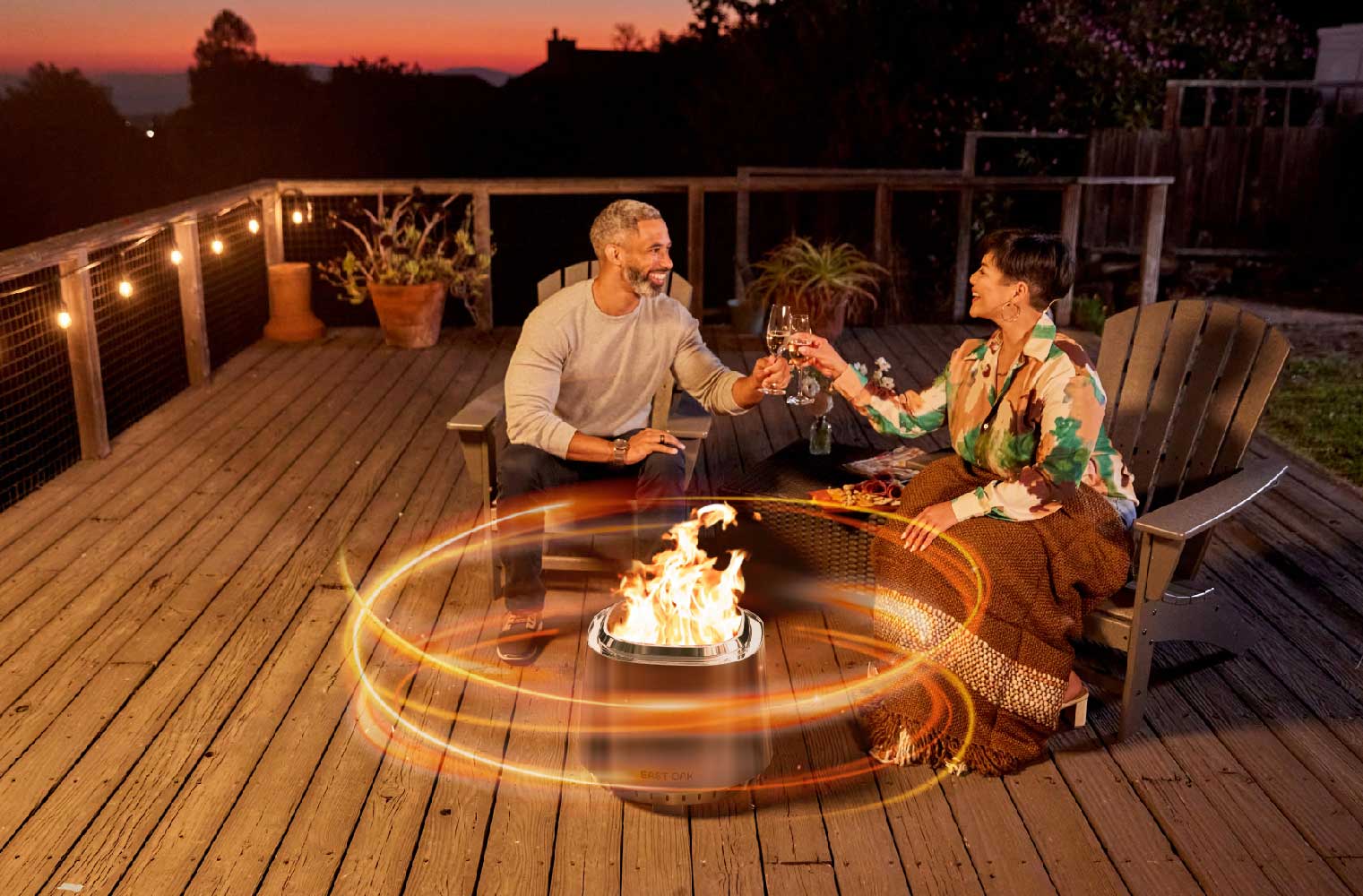 Smokeless Fire Pit – East Oak