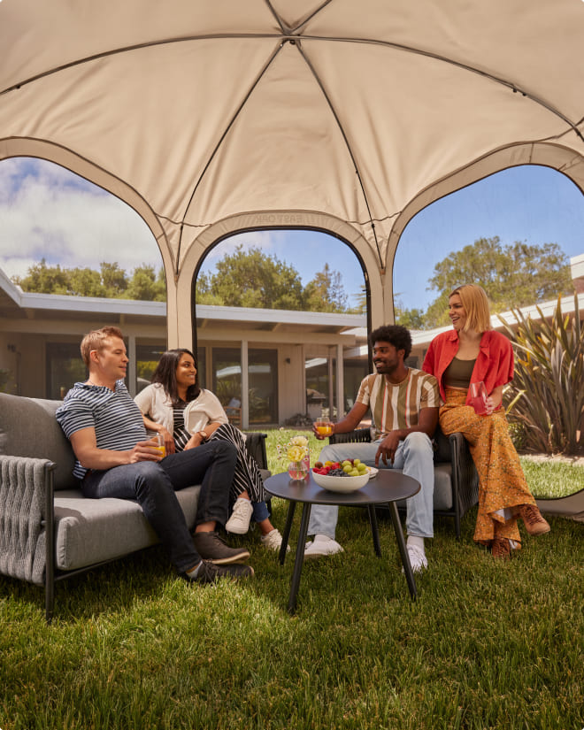 East Oak 10 Ft Pop-Up Screen House