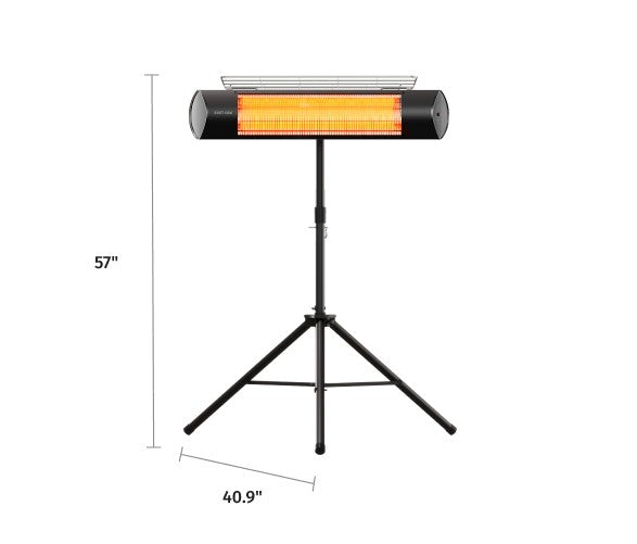 E-GLOW 1500W Electric Patio Heater with Stand – East Oak
