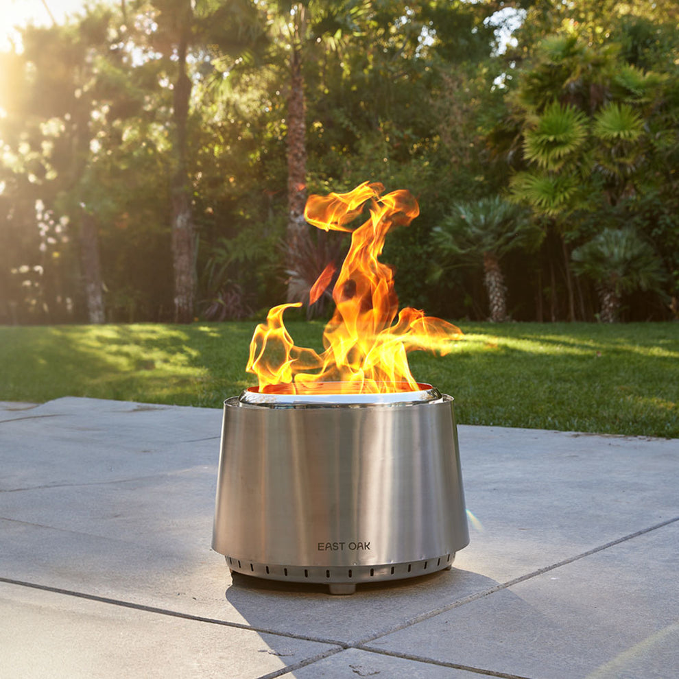 Camber Smokeless Fire Pit – East Oak