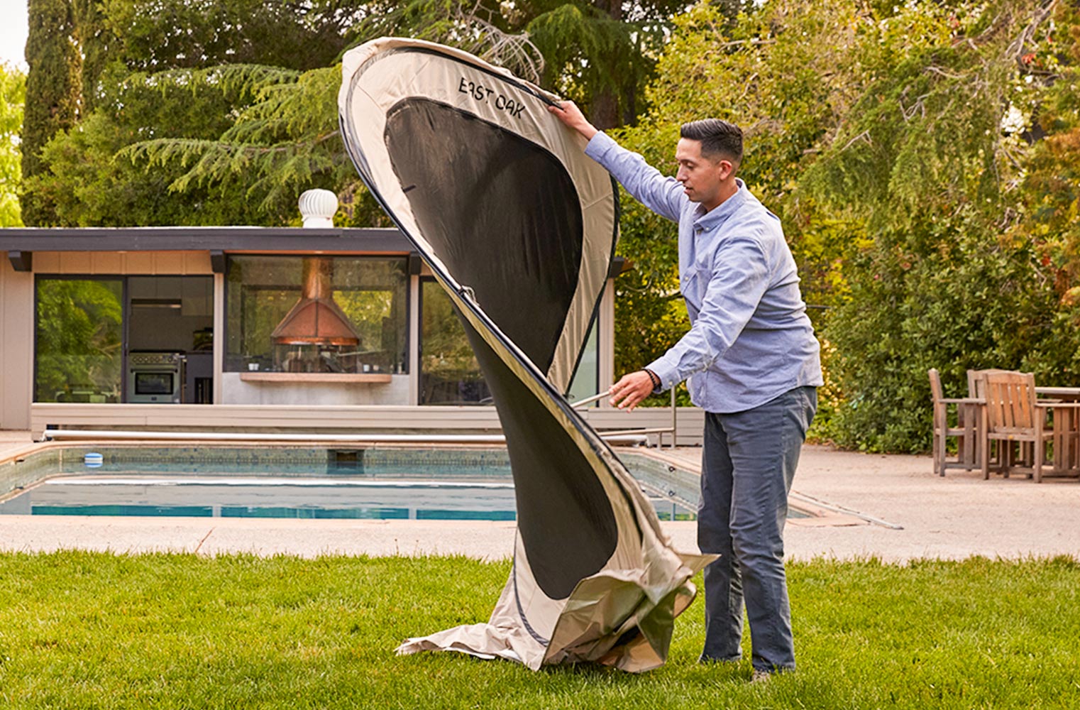4x4 Ft Pop-Up Screen House Tent – East Oak
