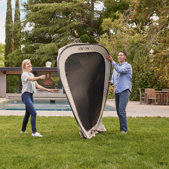 6x6 Ft Pop-Up Screen House – East Oak