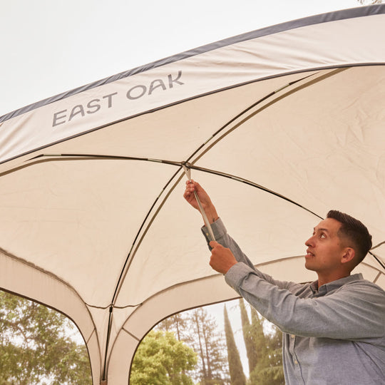 6x6 Ft Pop-Up Screen House – East Oak