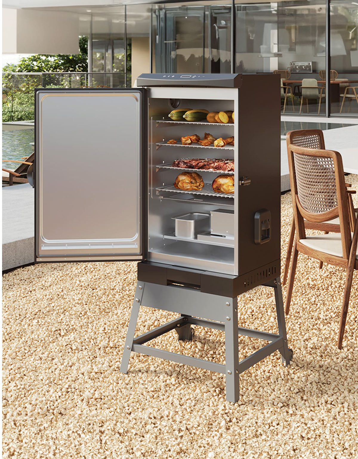 30-Inch Electric Smoker Stand – East Oak