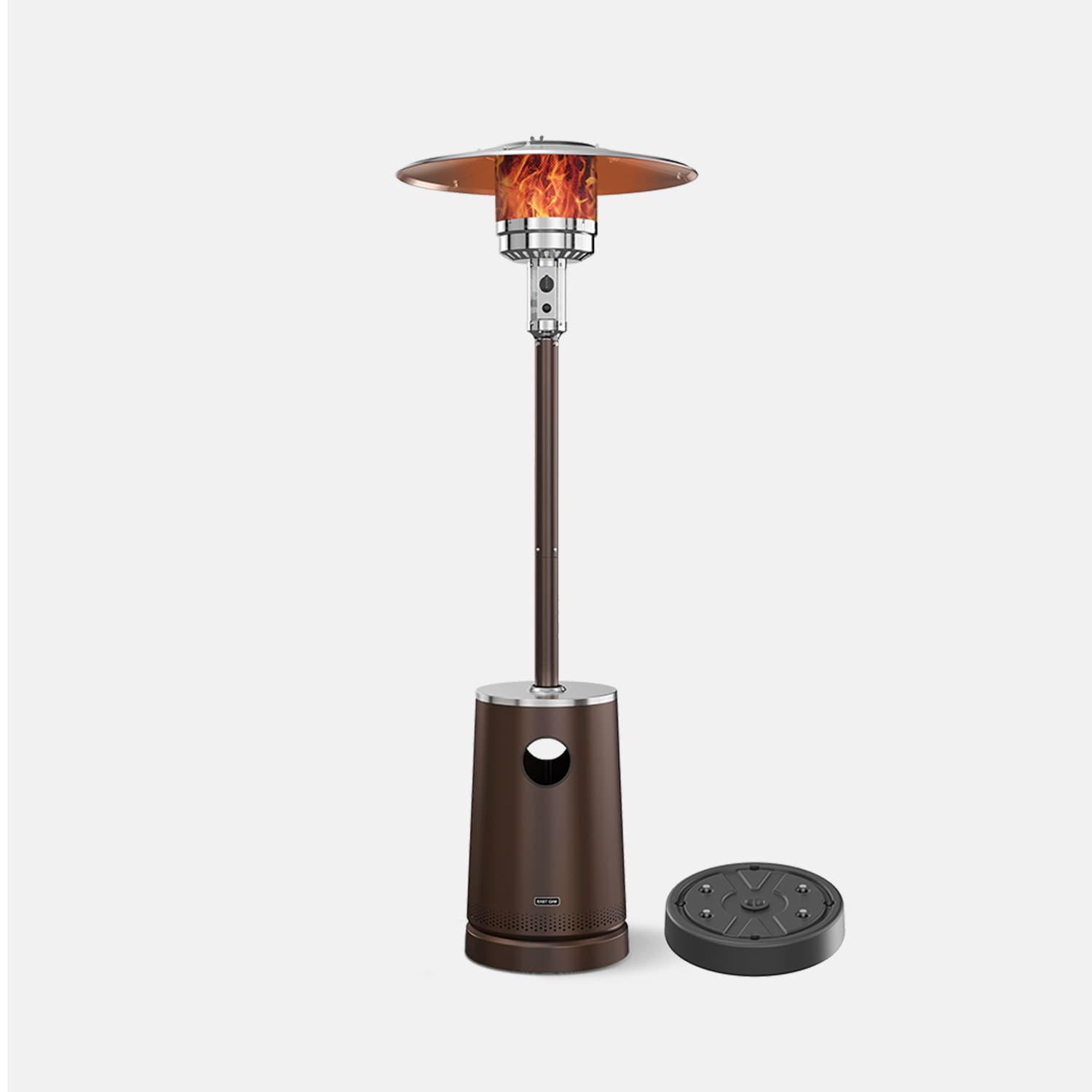 TORCH 55,000 BTU Propane Patio Heater with Cone Table – East Oak