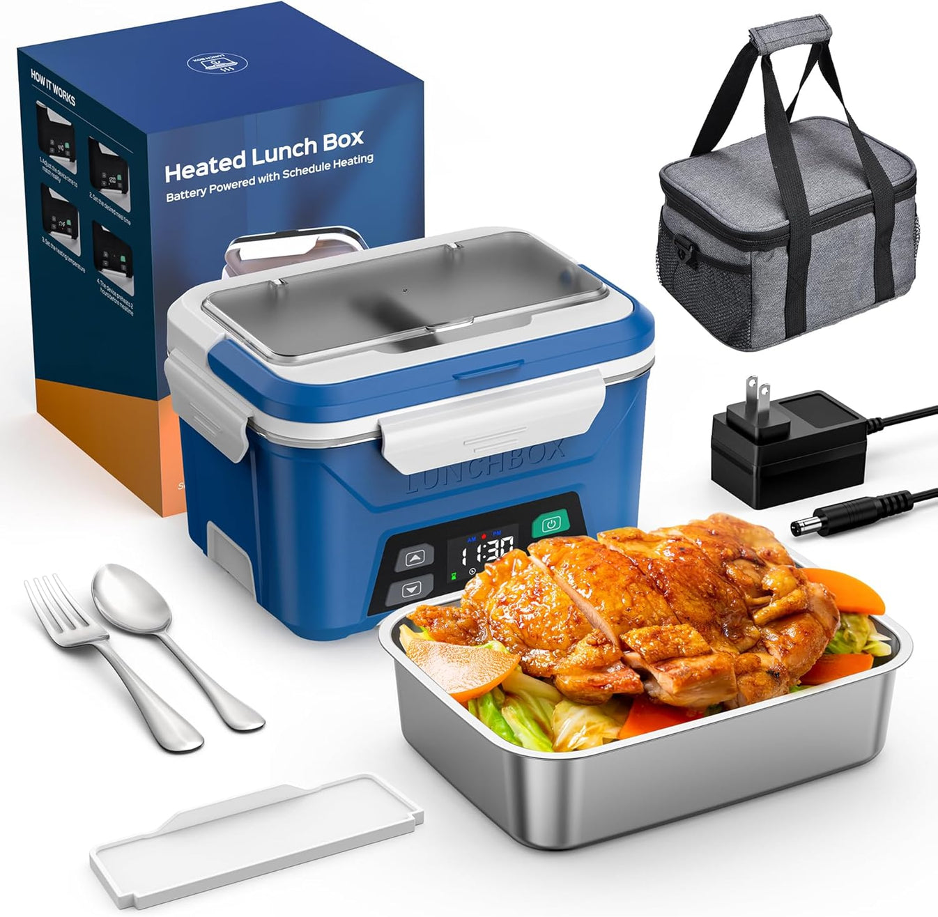 EAST OAK Cordless Electric Lunch Box for Adults – East Oak