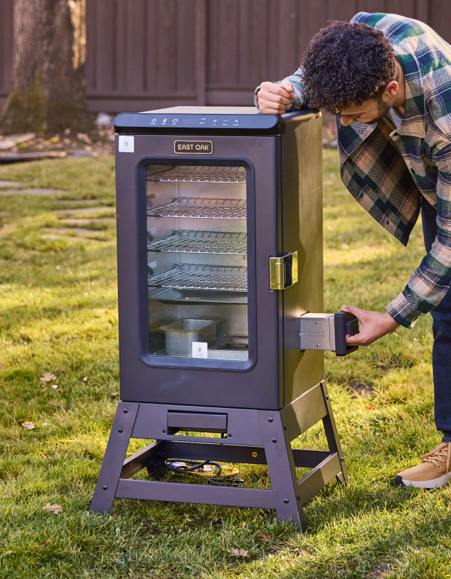 30-In Electric Smoker with Window & Legs – East Oak
