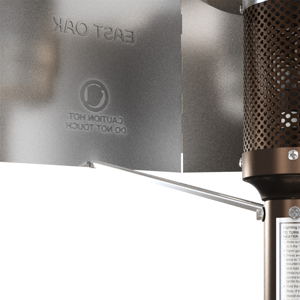 Patio Heater Side Reflector Shield – East Oak