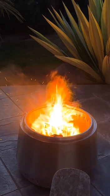 Fuoco 21-Inch Smokeless Fire Pit – East Oak