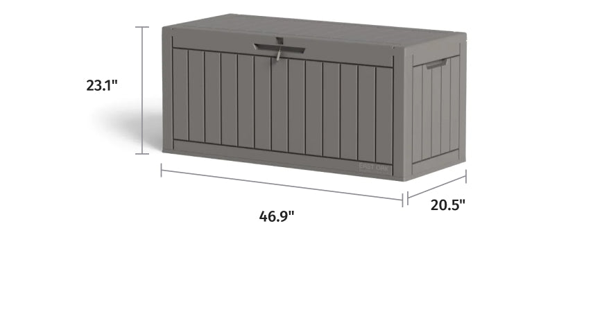 90 Gallon Waterproof Deck Box – East Oak
