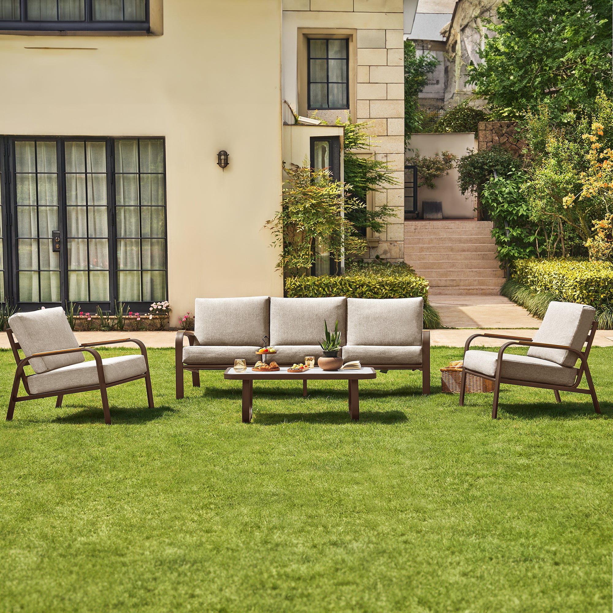 Veranda 5 Seats Outdoor Sofa Set – East Oak