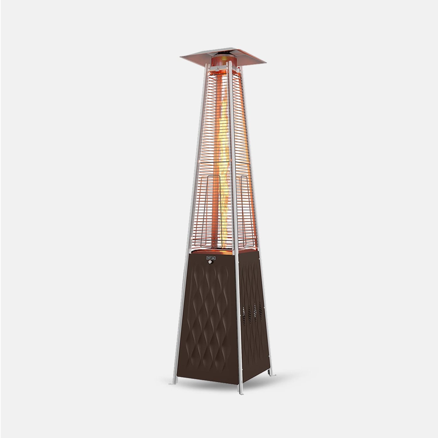 PYROL 48,000 BTU Pyramid Propane Patio Heater – East Oak