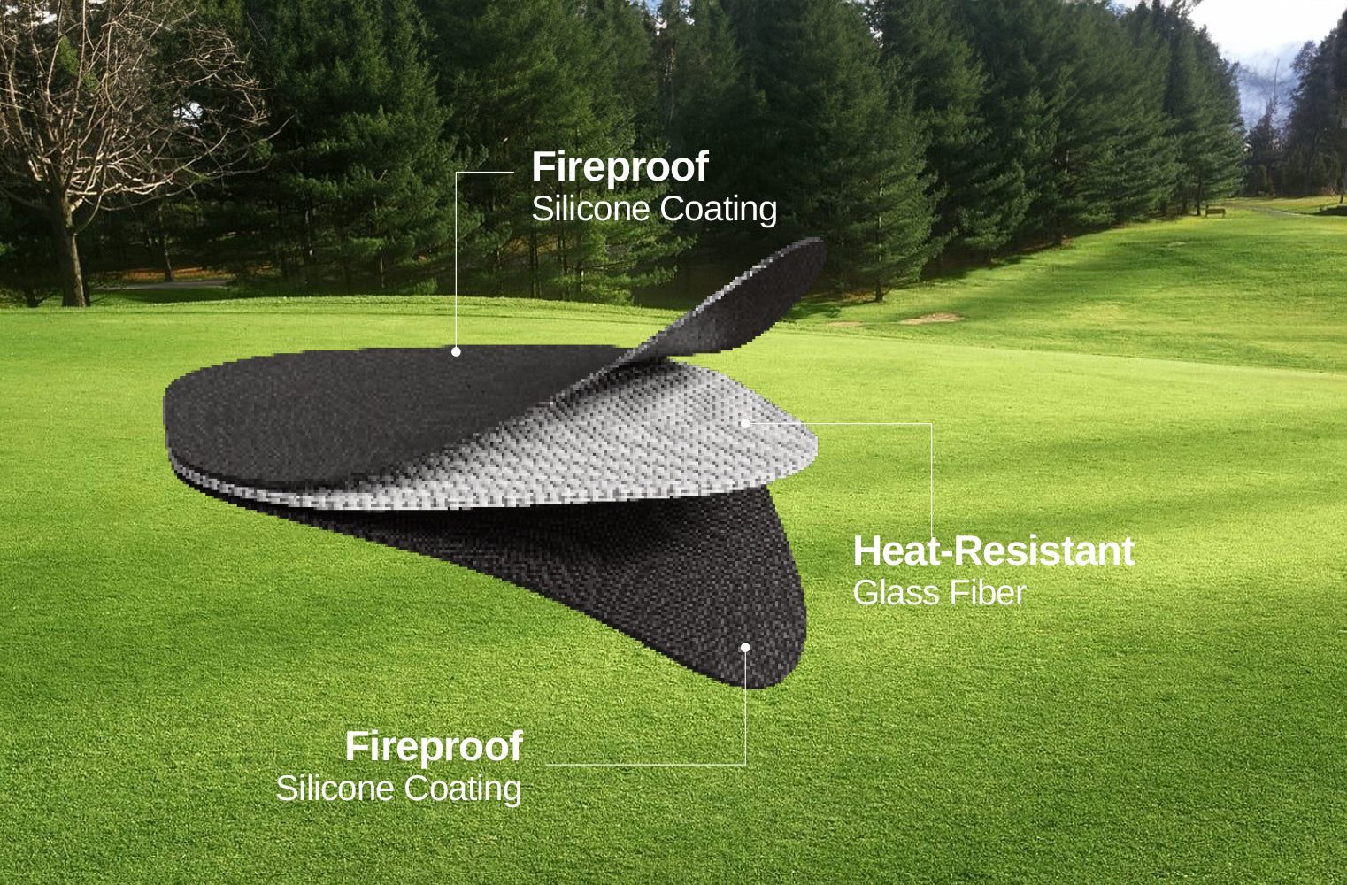 Smokeless Fire Pit Mat – East Oak